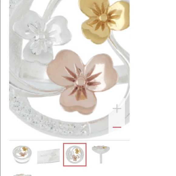 Jewelry | Nib Sterling Silver 18k Gold Holy Trinity Ring | Poshmark